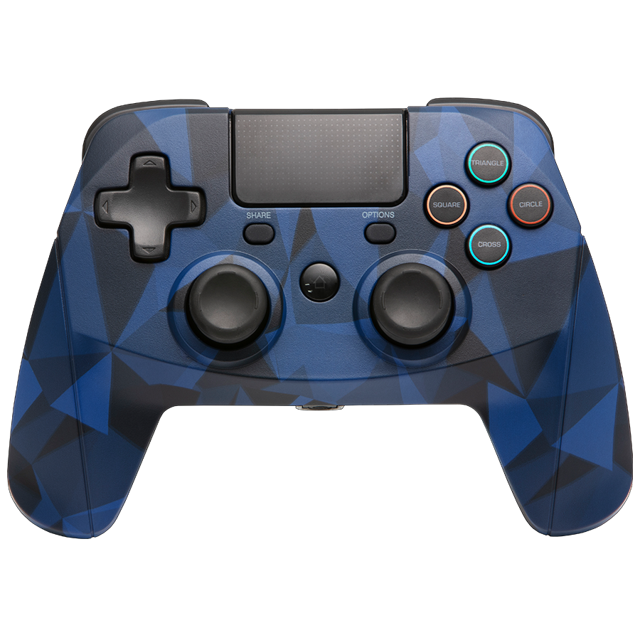 GAME PAD 4 S WIRELESS Camo Blue